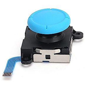 Joystick Button Module, Easy to Install Portable Lightweight Thumb Stick Comfortable for Switch Lite Controller(Blue)