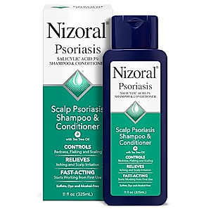 Nizoral Scalp Psoriasis Shampoo & Conditioner, 11 Ounce