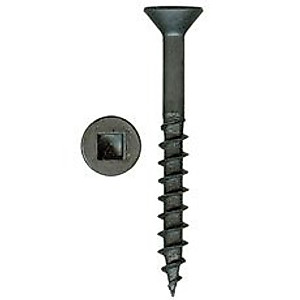 6 x 3/4 HighPoint® XT Square Drive Woodworking Screws, Flat Head, Dry Lube, 100 pc