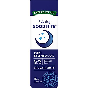Nature's Truth Essential Oil, Good Nite, Multicolor, 0.51 Fl Oz