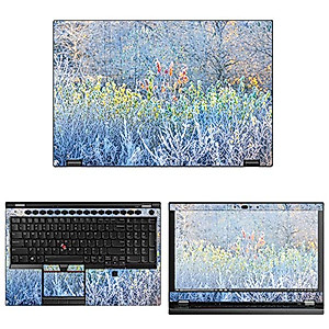 Decalrus - Protective Decal Skin Sticker for Lenovo ThinkPad P53 (15.6" Screen) case Cover wrap LEthnkpd15_P53-124