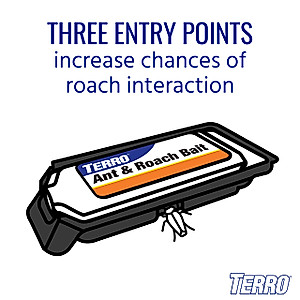 Terro T360SR Ant & Roach Baits-2 Pack, Tan
