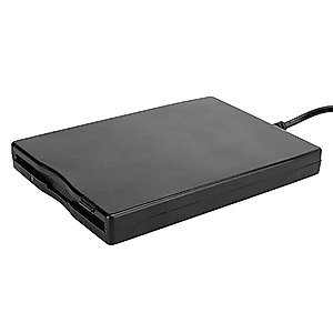 Tangxi 3.5 Floppy Disk Reader, Portable 3.5 USB External Floppy Drive External Removable 3.5-Inch PC Floppy Drive Card Reader for Windows