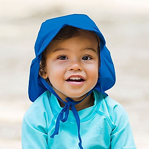 i play. Baby Flap Sun Protection Swim Hat, Navy, 9-18 Months