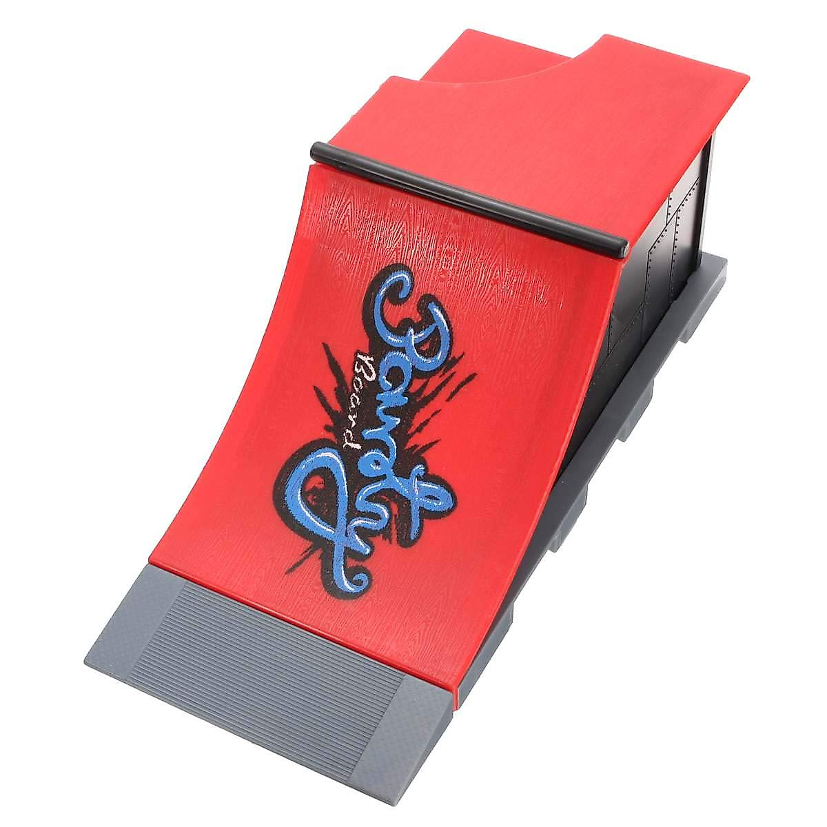 CS COSDDI Skateboard Ramp Set – Finger Skateboard Set with Fingerboards, Fingerboard Skate Park Ramp, DIY Assembly Mini Finger Skateboard Ultimate Park Set Ramps for Kids Birthday Gift(C)