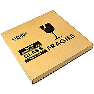 HQRP 11-1/4 inch Glass Turntable Tray Compatible with Magic Chef 203500 MCO160UW MCO165UB MCO165UW MCP13E1ST MCT9E1ST MCD990W MCD991ARB MCD991ARS MCO160S MCO160UB MCO160UQ Microwave Oven Plate