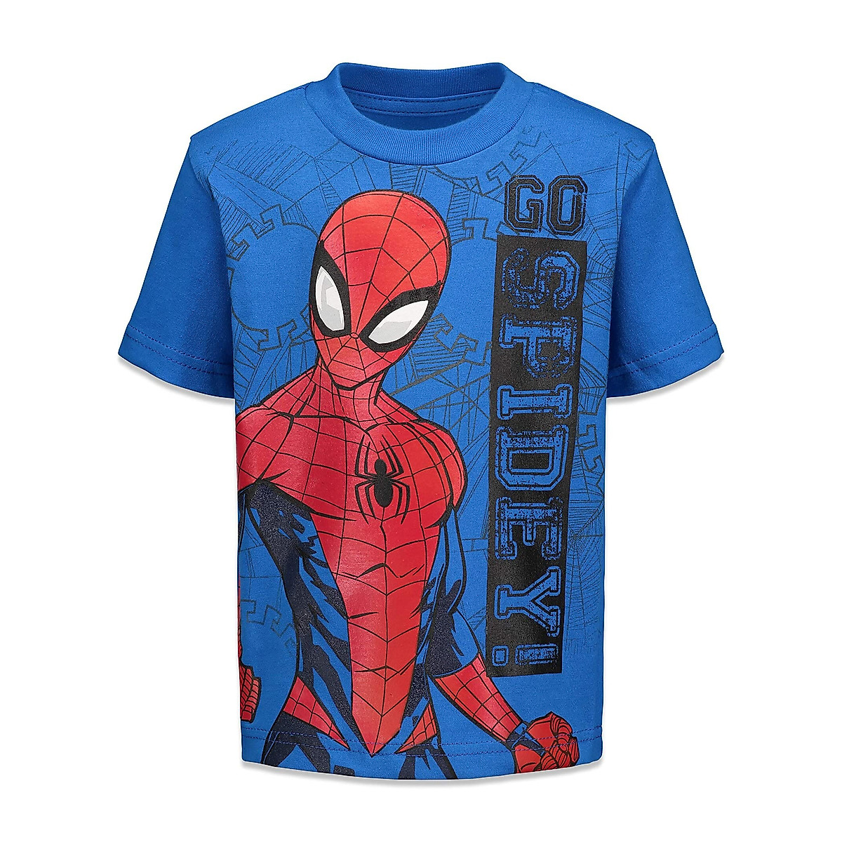 Marvel Spider-Man Toddler Boys 4 Pack T-Shirts Spiderman 5T