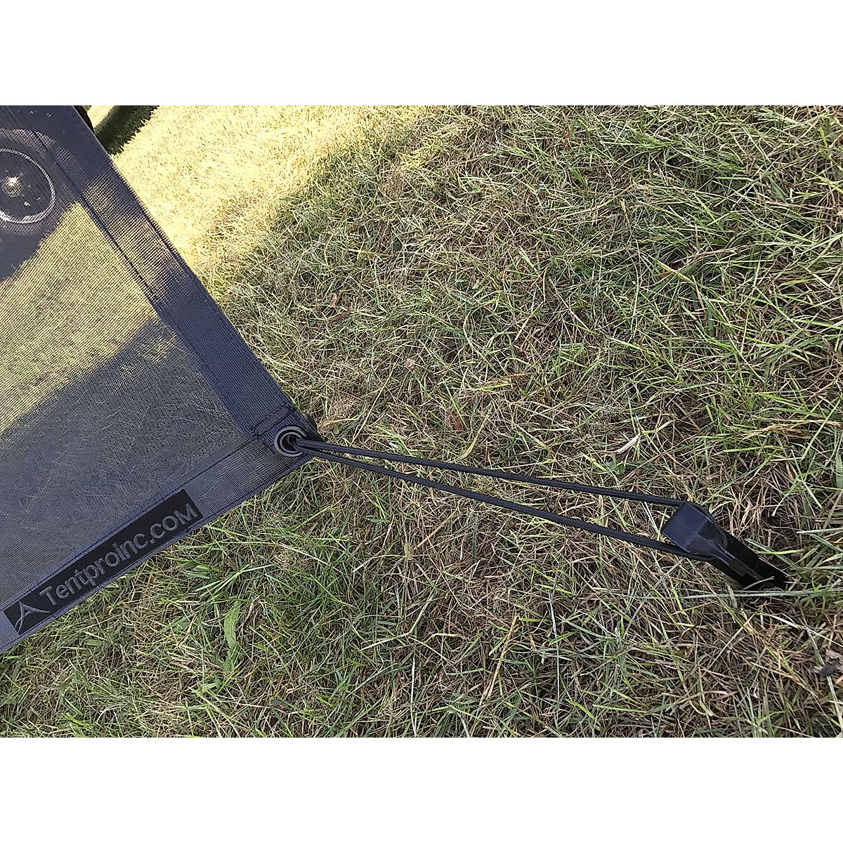 Tentproinc RV Awning Sun Screen Shade 8' X 16' 3'' Black Mesh Sunshade Complete Kits Motorhome Camping Trailer UV SunBlocker Canopy Shelter - 3 Year Warranty