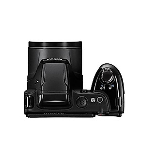 Nikon Coolpix L340 20.2 MP Digital Camera with 28x Optical Zoom and 3.0-Inch LCD (Black) (Renewed)