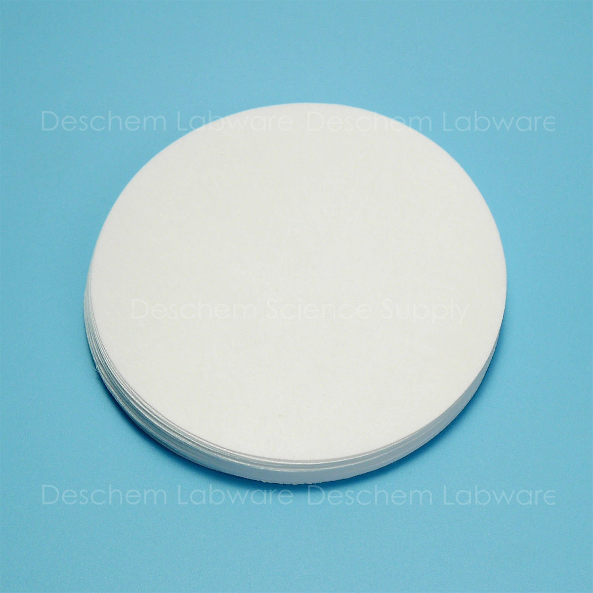 Deschem 70mm,Hydrophobic PTFE Membrane Filter,OD 7CM,Made from Polytetrafluoroethylene,50 Sheet/Box