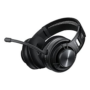 Turtle Beach Atlas Air Wireless Open Back PC Gaming Headset - PC, PS5, PS4, Mobile - 24-bit High-Fidelity Audio, Broadcast Grade Mic, Bluetooth, Floating Earcup, Memory Foam Cushions, 50-Hr Battery