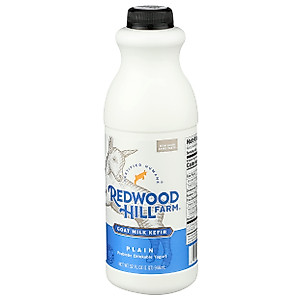 Redwood Hill Farm Cultured Goat Milk Kefir, Plain, 32 oz