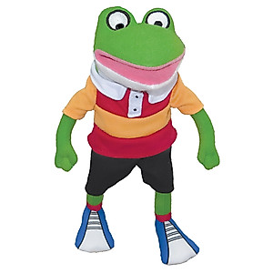 MerryMakers Froggy Plush Doll, 11-Inch