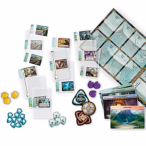 AEG: Mystic Vale: Essential Edition - Base Game and Expansions, Complete Set, Card-Crafting, Deck Building, 2-4 Players, Ages 14+, 45 Min Play Time