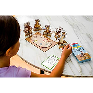 ThinkFun Cat Crimes Brainteaser - Engaging Logic Game for Kids and Adults | Develops Critical Reasoning Skills |Durable Components | Fun Cat Themed Artwork | Ideal for Ages 8+