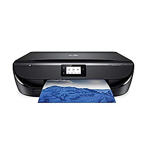 HP Envy 5055 Wireless All-in-One Photo Color Printer, HP Instant Ink & Amazon Dash Replenishment Ready (M2U85A) (Renewed)