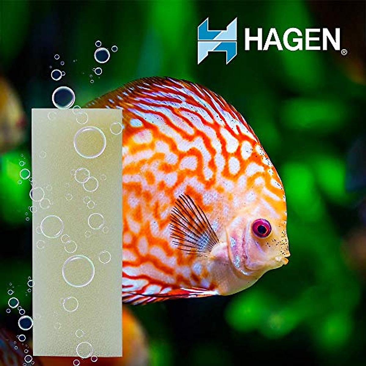 AquaClear 110 Filter Media for Aquariums up to 110 Gallons, 3-Pack Activated Carbon Inserts and 3-Pack Foam Inserts, Replacement Filter Media