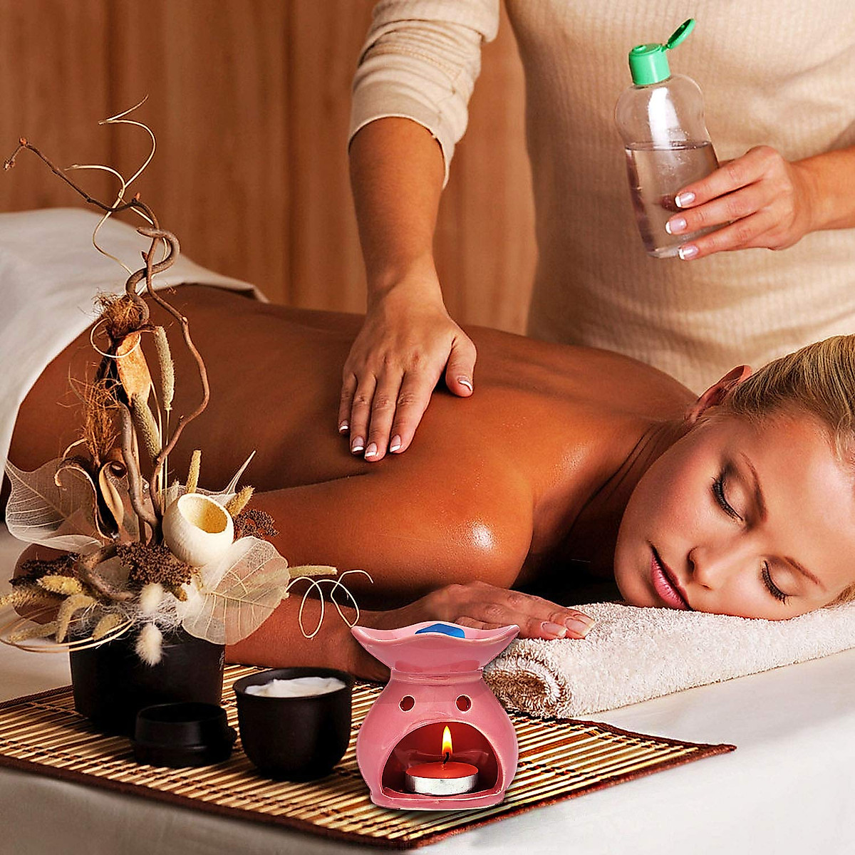 YIHAN Scented Wax Melts -Set of 8 (2.5 oz) Assorted Wax Warmer Cubes/Tarts - Jasmine, Rose, Bergamot, Fig, Vanilla, Lemon, Spring, Lavender