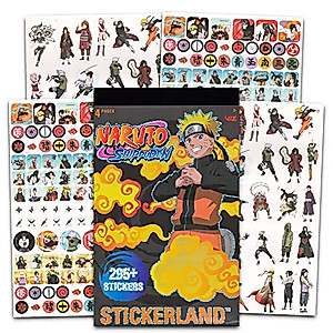 Action Comics Naruto Backpack for Boys - Bundle with Naruto Backpack, Water Bottle, Stickers, and More | Naruto Backpacks for Boys 8-12