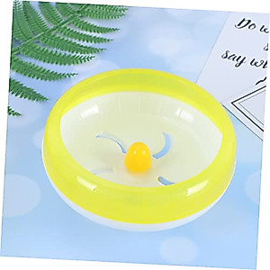 GARVALON 1Pc Small Animal Toy Pet Toy Hamster cage Hamster Toys for Small Jogging Wheel Hamster Hedgehog Supplies Pet Exercise Hamster House Animal Toys Chinchilla Toys Small pet Runner