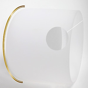 FMTY Singing Bowl Perfect Pitch 6B+8G+10E+12C Crystal Singing Bowl with Carrying Bag, Crystal Mallet, O-Ring Pure Quartz Crystal Sound Bowl for Meditation, Yoga, Spiritual Healing (Set of 4, White)