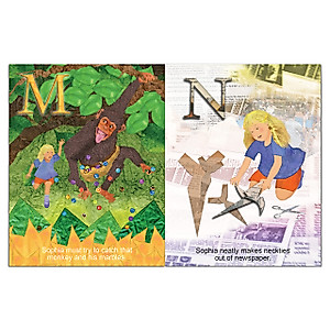 Personalized Children’s ABC Book – Customize with Your Child’s Name, Hair Color, Gender, and More | Educational Alphabet Learning for Kids