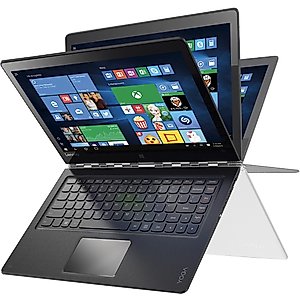 Lenovo Yoga 900 2-in-1 13.3-inch QHD+ IPS Multitouch Convertible Laptop (Core i7-6560U, 256GB SSD, 8GB RAM) -Platinum Silver