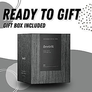 Onebttl Grandpa Gifts Wrench Coffee Mug, Grandfather Gift from Granddaughter and Grandson, 13.5oz/400ml Funny Ceramic Mug for Christmas, Father's Day - Grandpa Can Fix