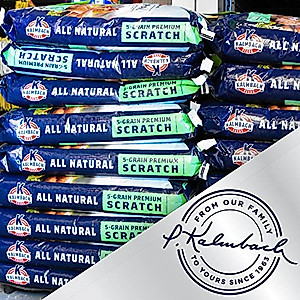 Kalmbach Feeds All Natural 5 Grain Premium Scratch Grain Treat for Chickens