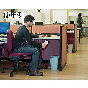 Rubbermaid Commercial FG306700BEIG Untouchable Polypropylene Top for Large Trash Cans, Beige