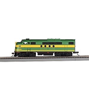 Bachmann Trains - FT - DCC WOWSOUND Sound Value-Equipped Locomotive - Western Pacific (Green & Yellow) - HO Scale,68915