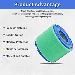 KLWZH 393957 Air Filter with 271794 270782 Pre Filter for 390930 393957 393957S 4106 24519 02451900 LG393957 LG393957S PT4301 PT9334 Lesco 006538