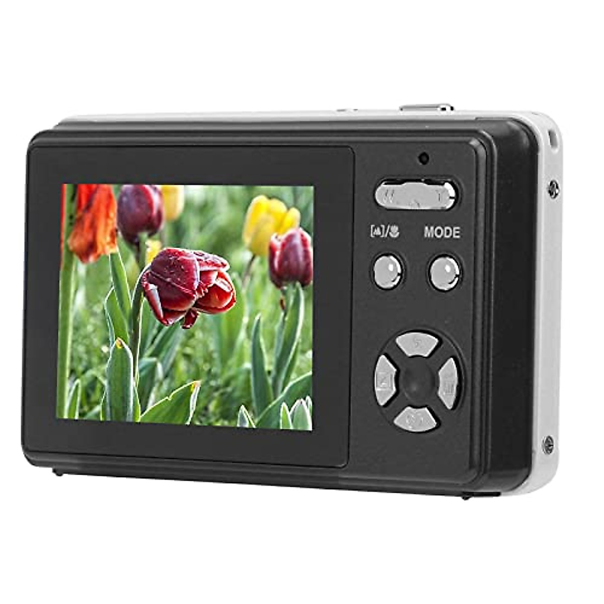 40MP Digital Camera 2.4 Inch Screen Mini Video Camera with 16x HD Digital Zoom 32GB Digital Cameras for Photography (Black)