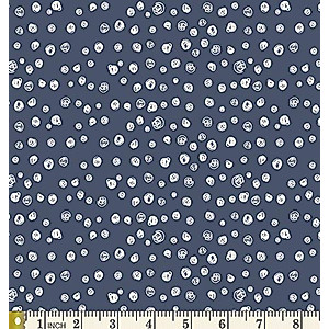 Hello Bear Quilting Bundle | Native American Fabrics | Navy Gray Nursery Fabrics | Indian Summer | Southwestern Quilt Bundle | 9 Fabrics | Art Gallery Fabrics (Half Yards)