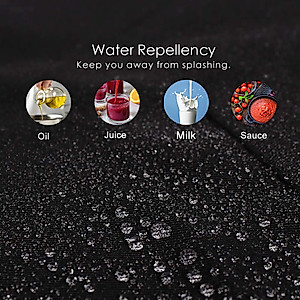 Waldeal Adjustable Cooking Kitchen Apron for Women Men Chef Cute With 2 Pockets