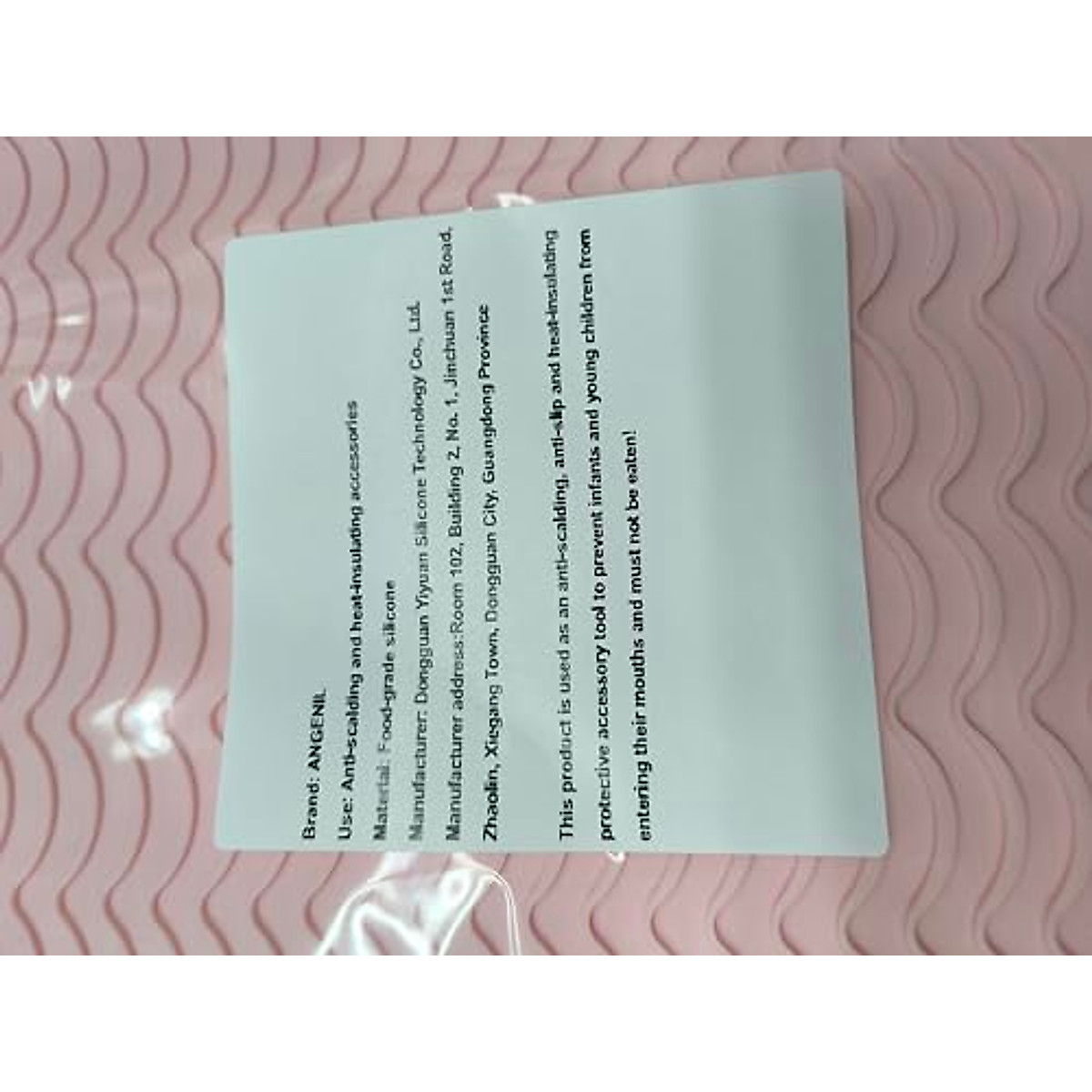 ANGENIL Professional Silicone Heat Resistant Mat Pouch for Hair Straightener, Curling Iron and Flat Iron, Portable Travel Mat and Cover for Hair Styling Tools, Grey