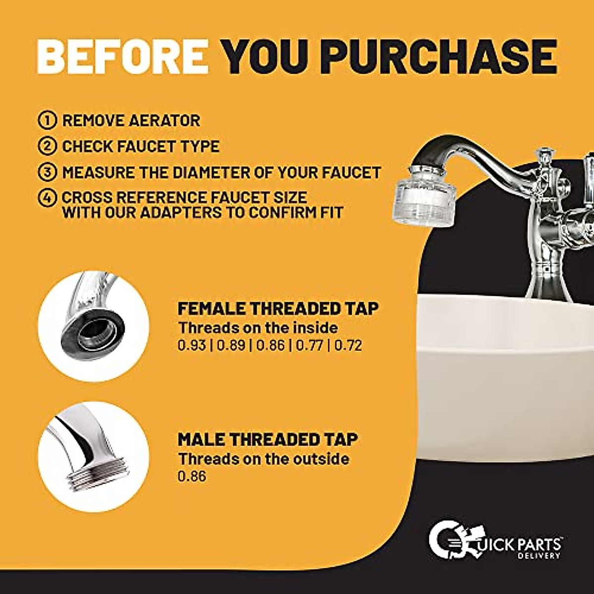 Quick Parts Delivery - Water Purification Unit with 10 Adapters Included