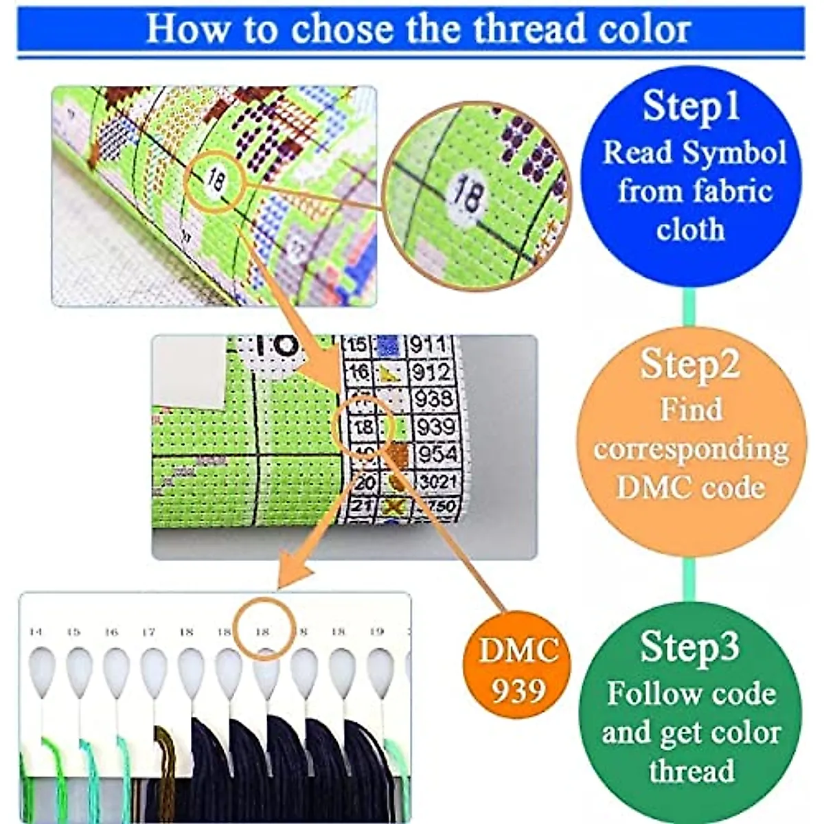 Magxvouy Beginners Cross Stitch Stamped Kits Full Range of Embroidery Starter Kits for Adults DIY 11CT Cross Stitches kit Embroidery Patterns Needlepoint Kits-Santa Claus and Elk 15.7x19.7 inch