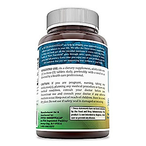 Nutri Essentials Calcium Magnesium Zinc + Vitamin D3 Tablets- Promotes Strong Bones & Teeth, Support Nerve & Muscle Function* (300 Count)