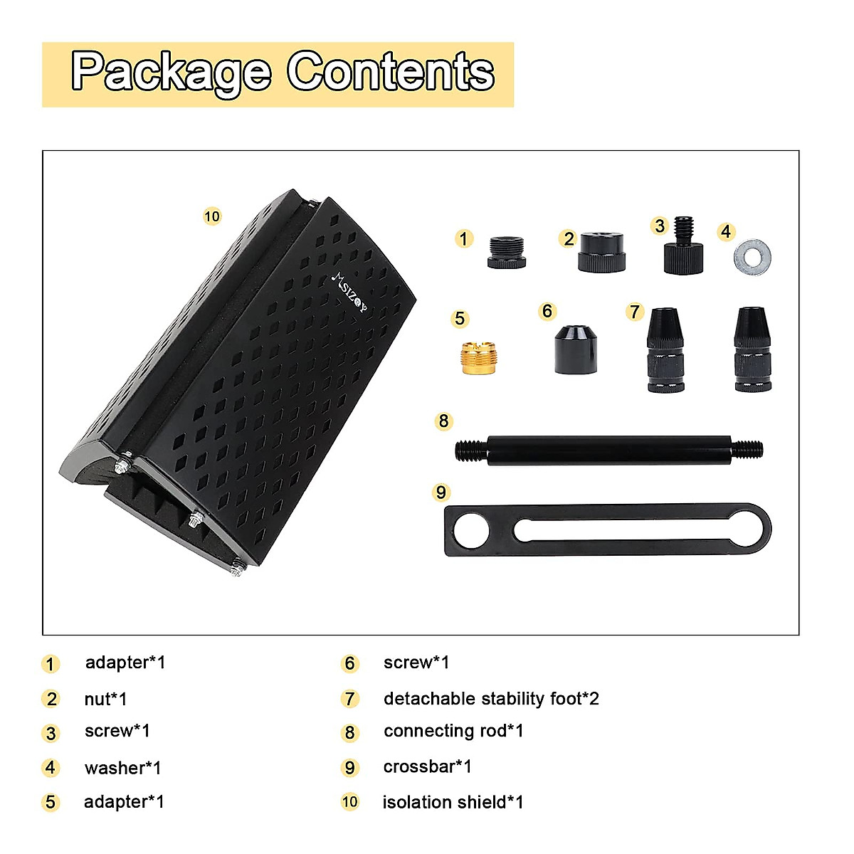 MSIZOY Curved Foldable Studio Recording Microphone Isolation Shield Condenser Mic High Density Sound Absorbent Foam with Metal Panel for Recording Podcasting Singing Broadcasting (3-Panel)
