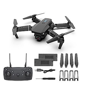 THOAML 2023 Foldable Drone with 4K Dual Camera for Adults, RC Quadcopter WiFi FPV Live Video, Altitude Hold, Headless Mode 2