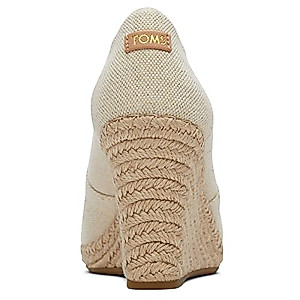 TOMS Women's, Michelle Sandal Natural Metallic 7 M
