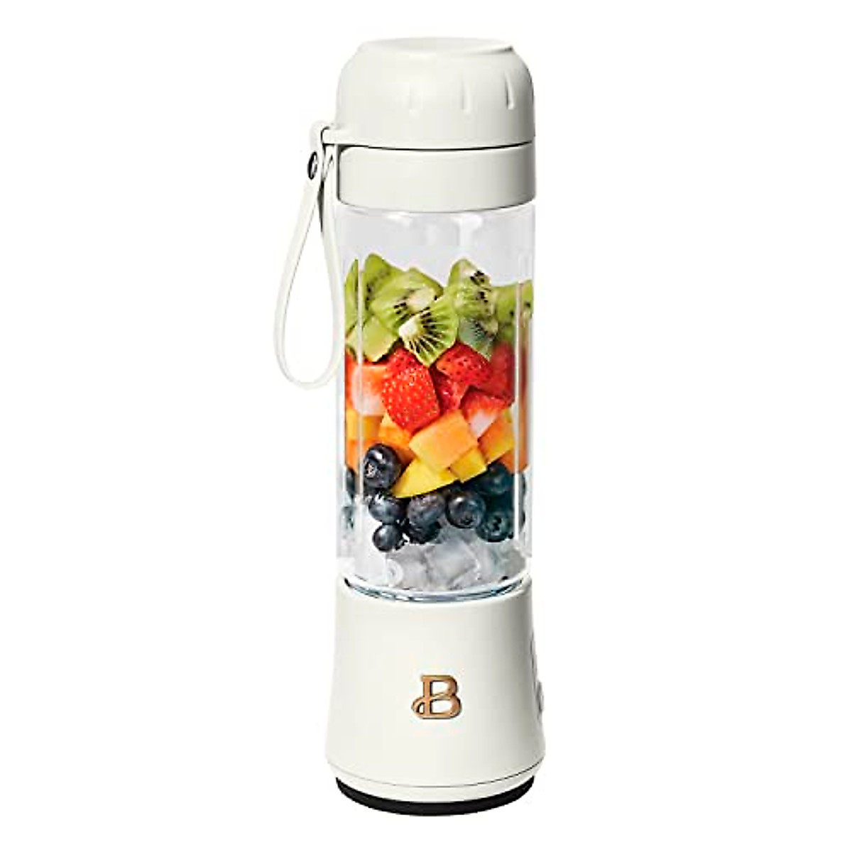 Beautiful Portable Blender,by Drew Barrymore, 70 Watts, 18.5 OZ (White Icing)