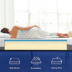 Olee Sleep 10 inch Aquarius Memory Foam Mattress - Twin