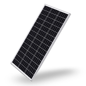 ExpertPower 210W Solar Panel Monocrystalline 12V High Efficiency Module for RV Marine Boat Trailer Camper Green House Off Grid System