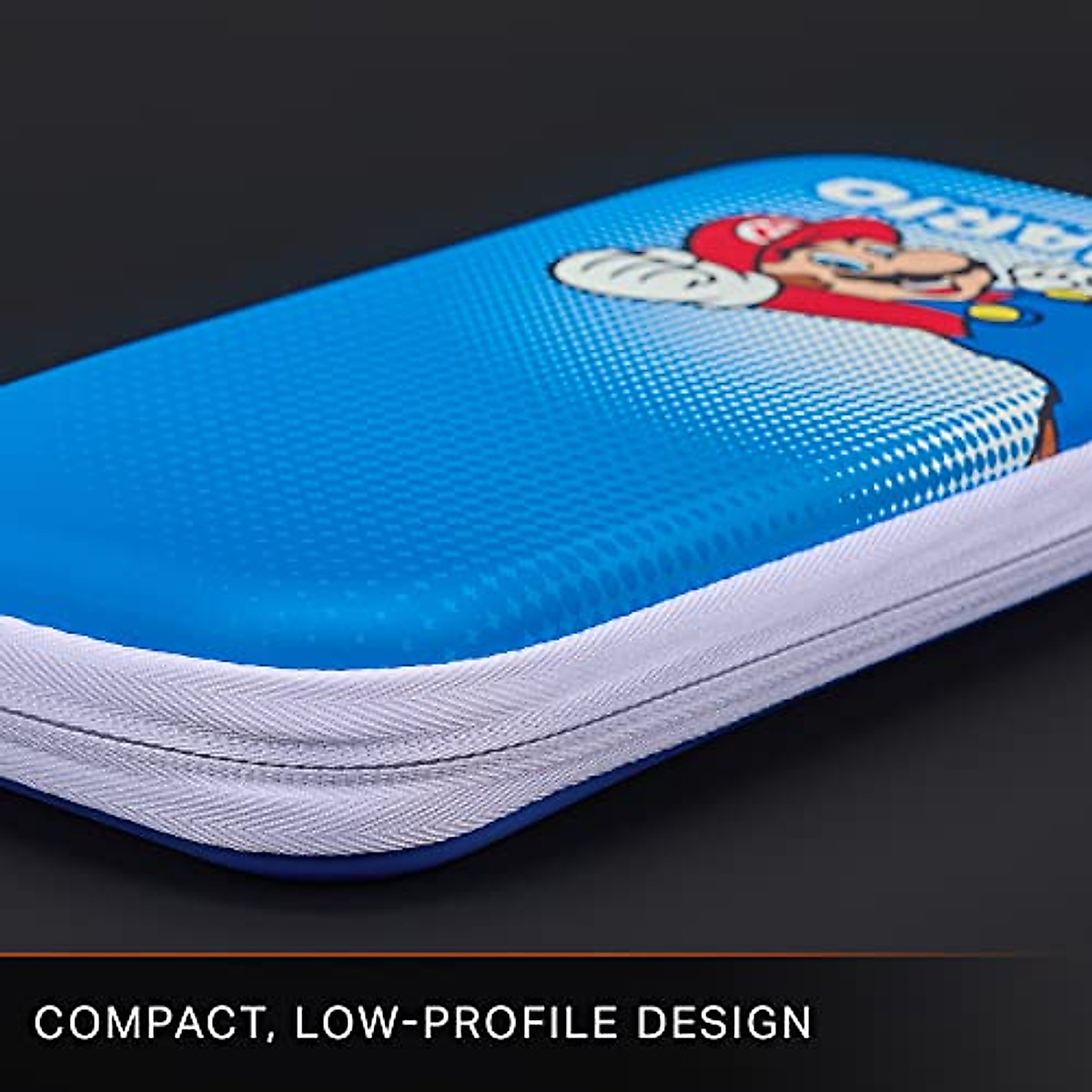 PowerA Slim Case for Nintendo Switch or Nintendo Switch Lite - Mario Pop Art, Protective Case, Gaming Case, Console Case, Accessories Storage, Officially Licensed - Nintendo Switch