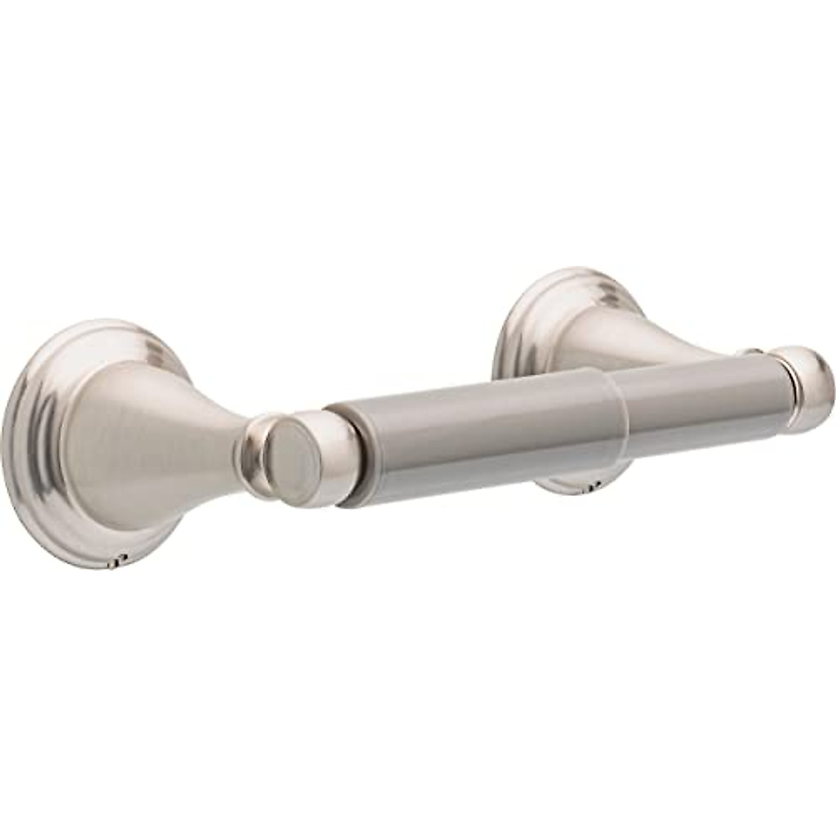 DELTA 79650-BN Windemere Toilet Paper Holder, 8.31 x 3.46 x 2.36 Inches, SpotShield Brushed Nickel