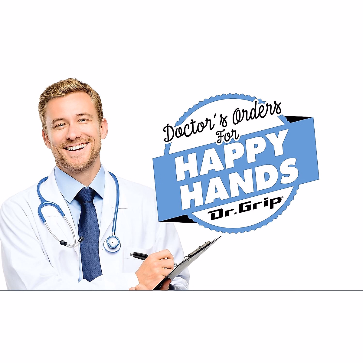 PILOT Dr. Grip Center of Gravity Ballpoint Ink Refill, Medium Point, Black Ink, 2-Pack (77271)