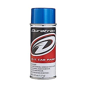 Duratrax Polycarb Spray Metallic Blue 4.5 oz DTXR4265