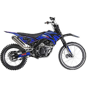 HHH Apollo AGB36 250cc Dirtbike Adult Pit Bike Gas DB36 Dirt Bike Manual Clutch 5 Speed (Choose Your Color : Red, Blue and Black Color)